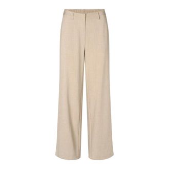 Rue de Femme Weite Hosen - - Trousers - Damen - Beige - XL