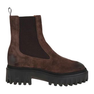 Hogan Braune Damen Stiefeletten - - Shoes - Damen - Braun - 40 EU