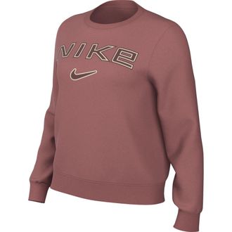 Nike HM9754-634 Sportswear Phoenix Fleece Sweatshirt Femme Canyon Pink/Lt Orewood BRN/Red Sepia Taille XL