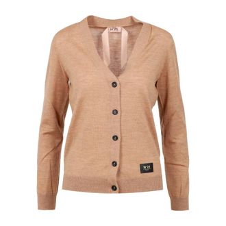 N&deg;21 Hazel Cardigan - - Knitwear - Damen - Braun - L