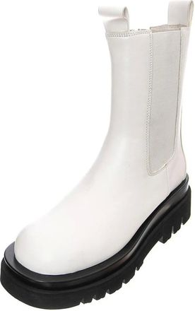 Jeffrey Campbell Femme, Chaussures, Blanc, Taille: 37 EU Chelsea Bottes