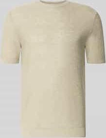 Antony Morato T-Shirt aus Leinen-Viskose-Mix mit Rundhalsausschnitt