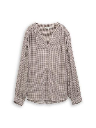 Tom Tailor Langarmbluse Blusen & Shirts Bluse aus Viskose