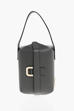 Valextra Saffiano Leather Handbag FUMO LONDRA Valextra
