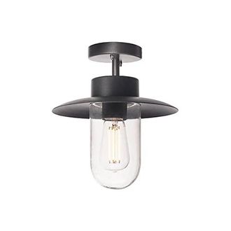 SLV MOLAT E27 Outdoor Deckenleuchte, anthrazit