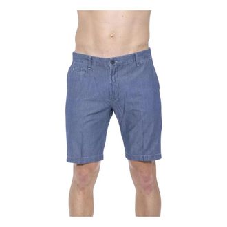 Armata Di Mare Blaue Baumwoll-Slim-Fit-Shorts - - Shorts - Herren - Blau - XL