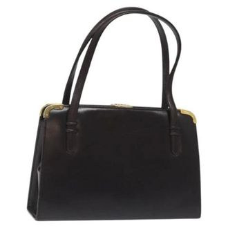 Gucci Pre-owned Cuir sacs-main - Femme - Pre-owned - Brun - Taille: ONE Size