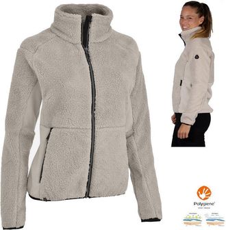 Maul Trekkingjacke MAUL Sport Tübingen II Fleecejacke Damen - atmungsaktiv & warm, beige