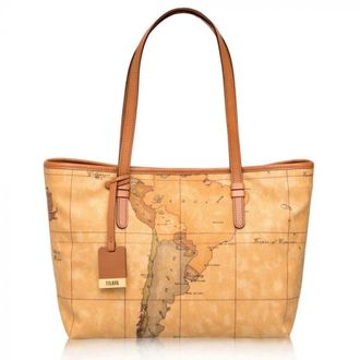 Alviero Martini 1A Classe Femme, Sacs, Multicolore, Taille: ONE Size Geo Classic Medium Shopping Bag