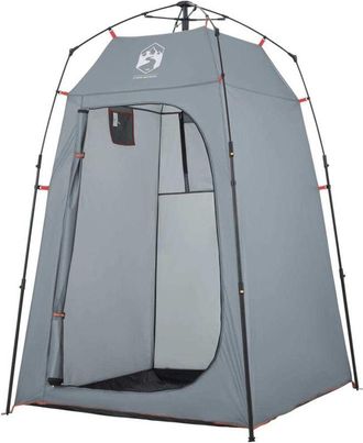 vidaXL Sichtschutzzelt Grau Quick Release Wasserdicht - Vidaxl