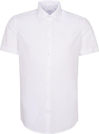 Seidensticker Business Hemd - Slim Fit - B&uuml;gelfrei - Kent Kragen - Kurzarm - 100% Baumwolle