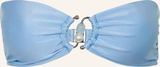 Seafolly Bandeau-Bikini-Top Palermo blau