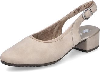 Rieker Damen Low-Top Sneaker 47060, Frauen Halbschuhe,stra&szlig;enschuhe,Strassenschuhe,Sportschuhe,Freizeitschuhe,Turnschuhe,beige (62),40 EU / 6.5 UK