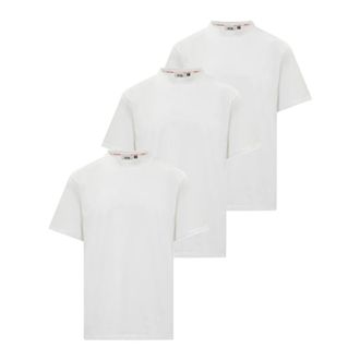 GCDS Logo Print Crewneck T-shirt Pack - - Tops - Herren - Wei&szlig; - M