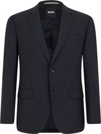 HUGO BOSS Anzugjacke f&uuml;r Herren, Reverskragen (Dunkelgrau)