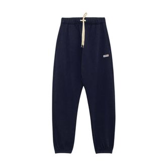 Autry Jersey Jogginghose mit Label - - Trousers - Herren - Blau - S