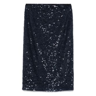 P.A.R.O.S.H. Blaue A-Linie Rock - - Skirts - Damen - Blau - XS