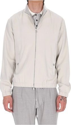 Eleventy Homme, Vestes, Beige, Taille: L Giubbino Bomber