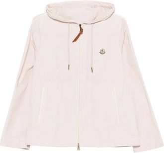 Moncler Femme, Vestes, Rose, Taille: 42 FR Sarracenia Hooded Jacket