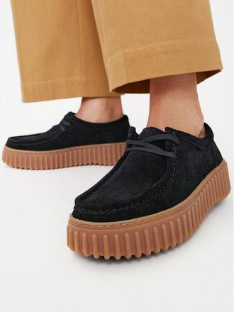 Clarks Halbschuhe Torhill Bee 26172044 Schwarz