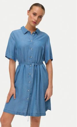 Vero Moda Jeanskleid Bree 10341620 Blau Regular Fit