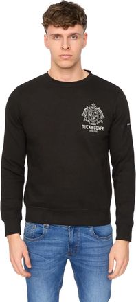 Duck and Cover Stoneham Sweatshirt f&uuml;r Herren, Rundhalsausschnitt (Schwarz)