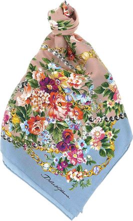 Dolce & Gabbana &Eacute;charpe - Bleu Clair