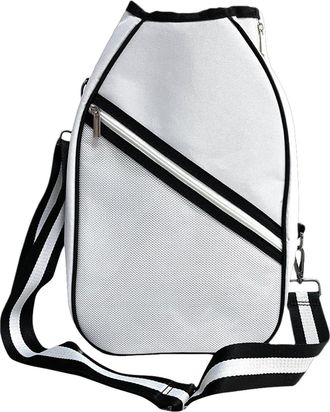 Generic Umh&auml;ngetasche F&uuml;r Tennisschl&auml;ger | Leichte Sorgerecht Mit Brustgurt | Schl&auml;gerhalter F&uuml;r M&auml;nner Und Frauen | Resistentes Design, Transport F&uuml;r Trainin