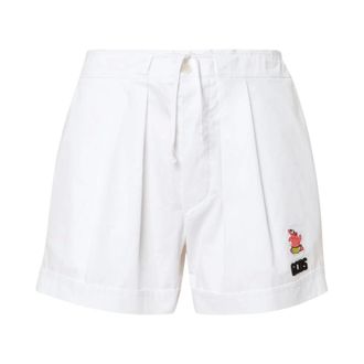 GCDS Gcds, Damen, Shorts, Wei&szlig;, XLGr&ouml;&szlig;e