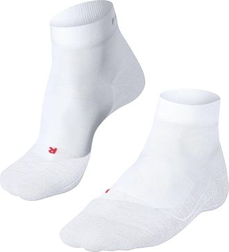 Falke Herren Laufsocken RU4 Endurance Short M SSO Baumwolle Funktionsmaterial antiblasen 1 Paar, Wei&szlig; (White 2000), 39-41