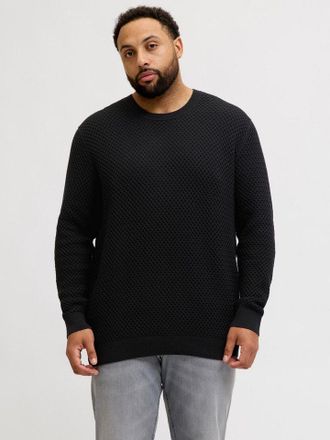 Jack & Jones Plus Size Strickpullover JPRBLUBARKLEY KNIT CREW NECK PLS