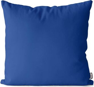 Void Watches Kissenbezug wetterfest Kissenhülle Polyester wasserfest Dekokissen Outdoor Kissen Zierkissen, Kissen Größe:80 x 80 cm, Kissen Farbe:Blau