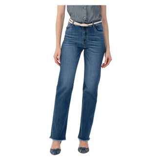 Kocca Femme, Jeans, Bleu, Taille: 38 FR &Eacute;l&eacute;gant pantalon slim &agrave; jambes &eacute;troites
