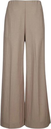 Harris Wharf London Femme, Pantalons, Beige, Taille: 38 FR Wide Pantalons