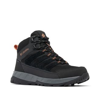 Columbia Strata Trail Mid Wasserdichter Wanderschuh f&uuml;r Herren, Schwarz/Eule, 43.5 EU