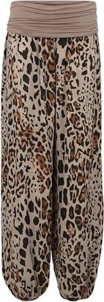 Malito more than fashion Malito - Pantalon Sarouel L&eacute;opard Bouffant L&eacute;ger et A&eacute;r&eacute; pour Plage et Loisirs (XS-XL)