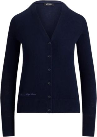 Ralph Lauren Lauren Cardigan - Femme - Pulls - Bleu - Taille: 42 FR