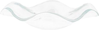 SOLUSTRE Transparentes Glas Aromatherapie schälchen mit Dekorativem Wellenrand Vielseitig als Duftöl Brenner Wachsschmelz Ätherisches Öl tablett Stabiles Aroma
