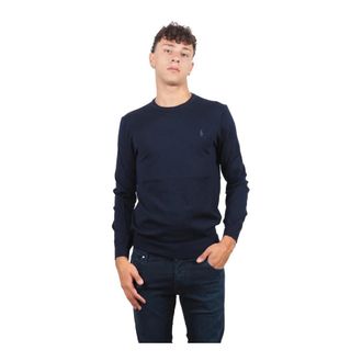 Ralph Lauren Polo leichte Wollpullover in Blau - L- HNA - - Knitwear - Herren - Blau - S