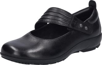 Josef Seibel Damen Riemchenballerinas Charlotte 03,Weite G (Normal),Slip-ons,spangenballerinas,Mary-Jane,Ballerinen,Black-Black,36 EU