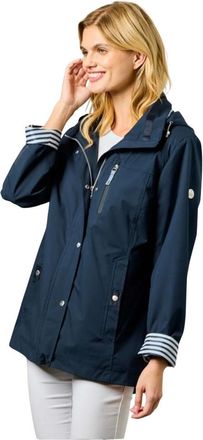 Junge Femme, Vestes, Bleu, Taille: 42 FR Rain Vestes