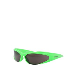 Balenciaga Wraparound Sonnenbrille - - Accessories - Damen - Gr&uuml;n - ONE SIZE