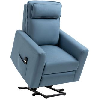 HOMCOM Homcom - elektrischer Aufstehsessel Relaxsessel mit Aufstehhilfe Fernsehsessel mit Liegefunktion, Fernbedienung, gepolstert tv Sessel mit