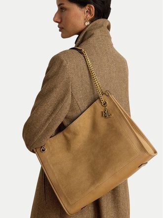 Lauren Ralph Lauren Handtasche 431980176003 Hellbraun