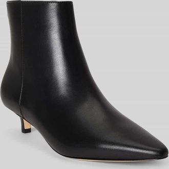 Lauren Ralph Lauren Stiefelette aus echtem Leder mit Kittenheel