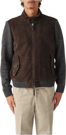 The Jack Leathers Homme, Vestes, Brun, Taille: M Ethan Jacket