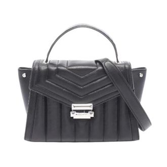 Michael Kors Pre-owned Whitney Leder 2way Handtasche - - Pre-owned - Damen - Schwarzk - ONE SIZE