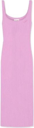 MC2 Saint Barth Femme, Robes, Rose, Taille: 42 FR Jennifer Ribbed Tank Dress