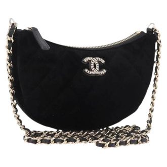 Chanel Sac bandouli&egrave;re vintage doccasion - Femme - Pre-owned - Noir - Taille: ONE Size