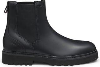 HUGO BOSS Bottes Chelsea Draven Cheb_BO pour homme, Noir, 41 EU